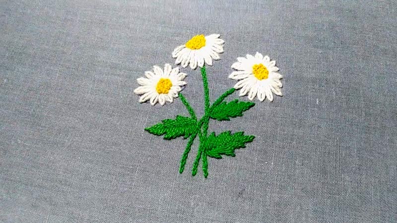 Simple Flower Embroidery Stitches By Hand Best Flower Site