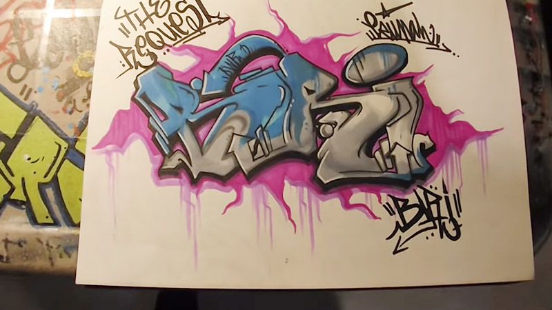 Graffiti Blackbook Pieces