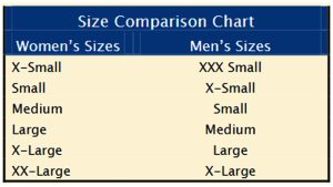 Sizing Simplified: Women's to Men's Clothing Size Conversion Guide? - Wayne Arthur Gallery